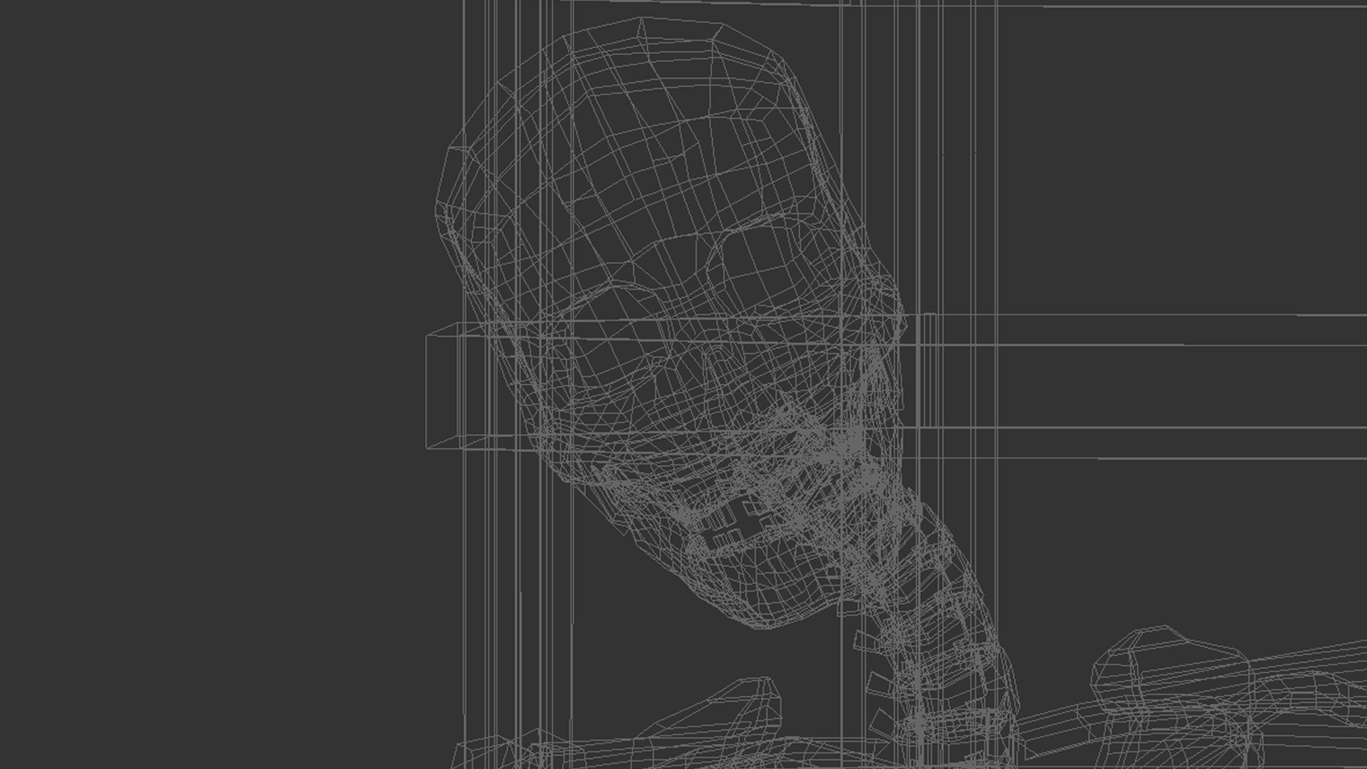 Cage Skeleton 3D Model - TurboSquid 1830997