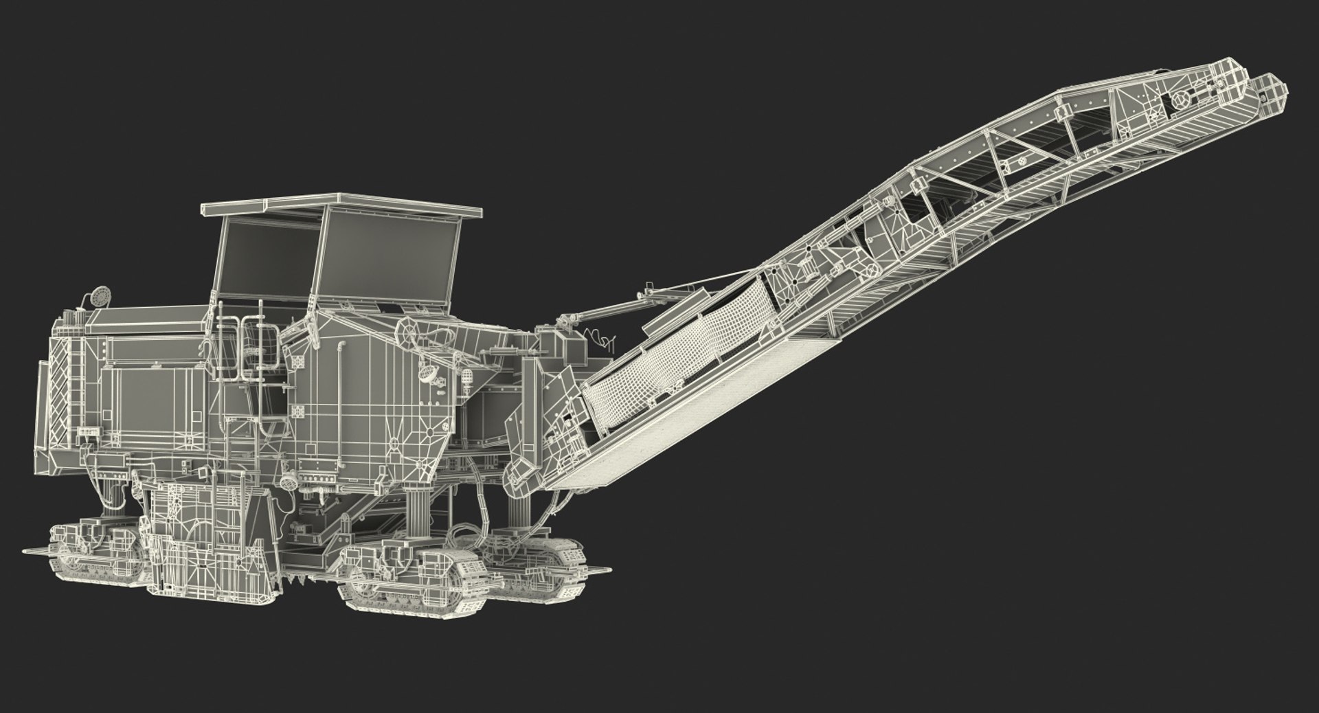 Road machinery rigged machine 3D model - TurboSquid 1573921