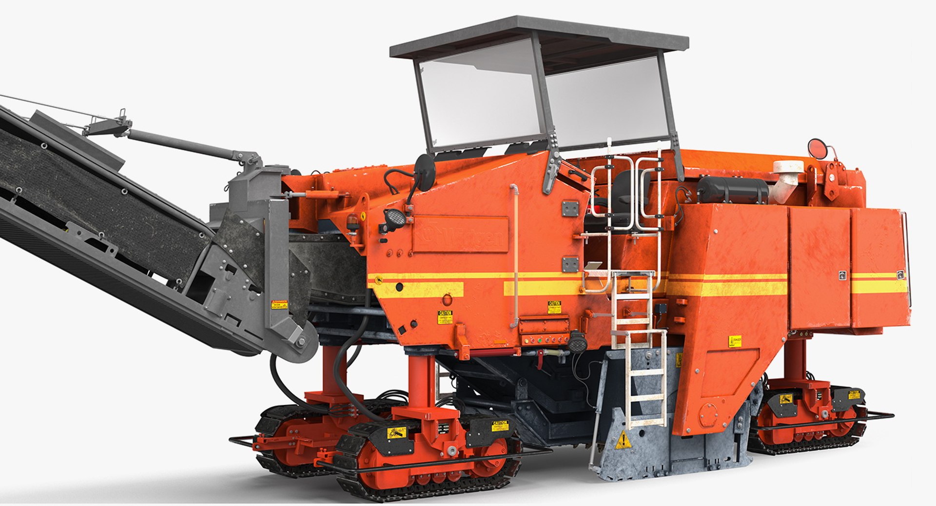 Road machinery rigged machine 3D model - TurboSquid 1573921