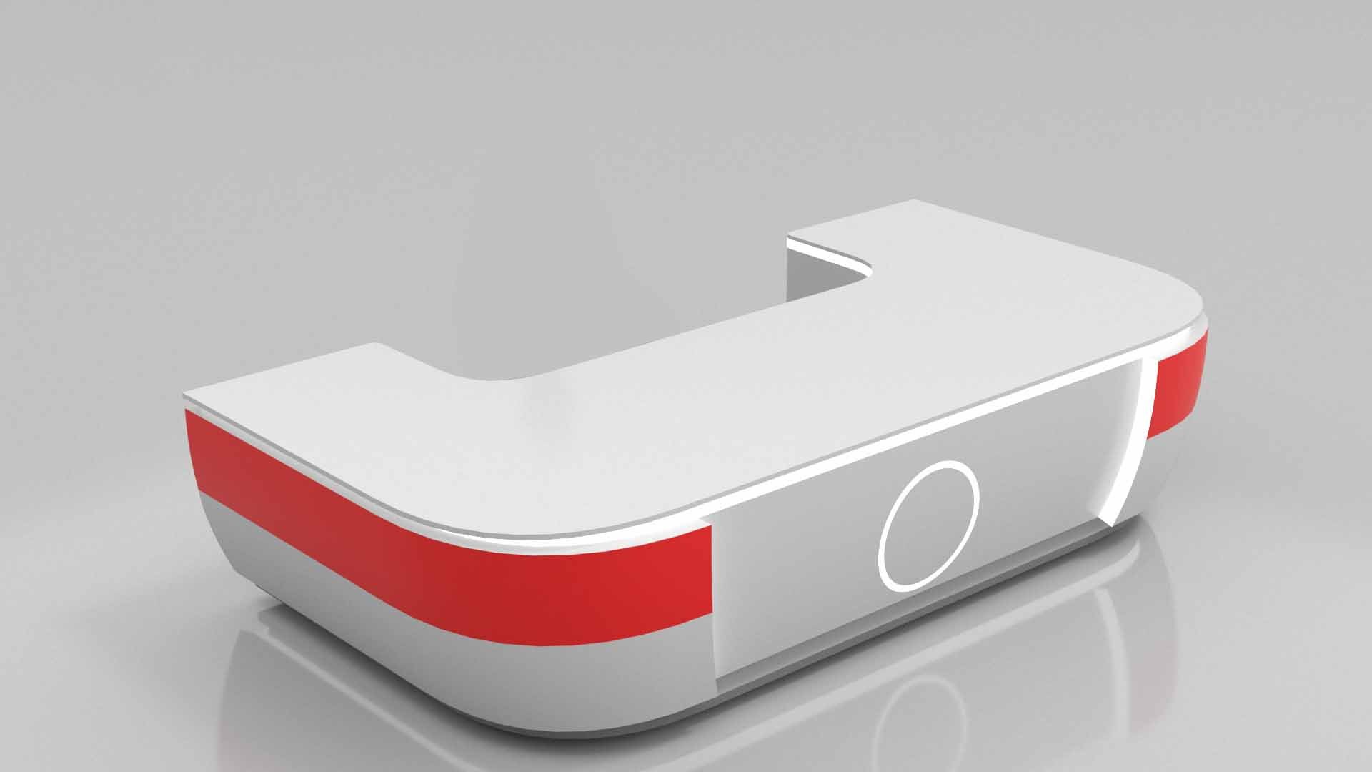 5 Virtual News Studio Tables 3D Model - TurboSquid 2088710