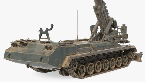 2S7 파이온 중포병 무장 위치 더티 3D 모델 - TurboSquid 1931095