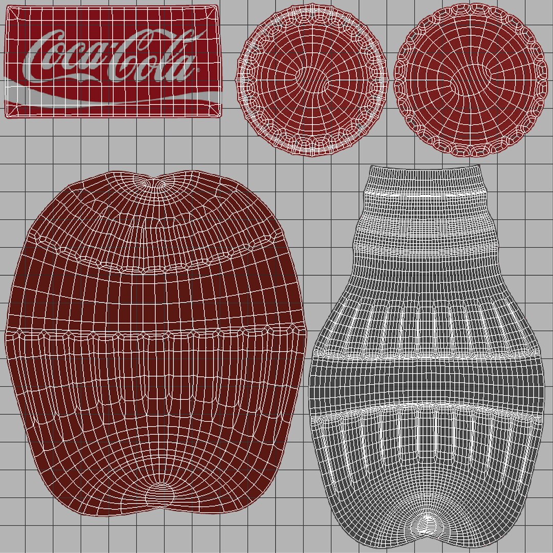 4k Cola 3D Model - TurboSquid 1218342
