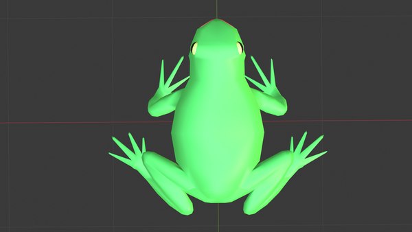 3D Frog Low Poly Base Mesh - TurboSquid 1823802