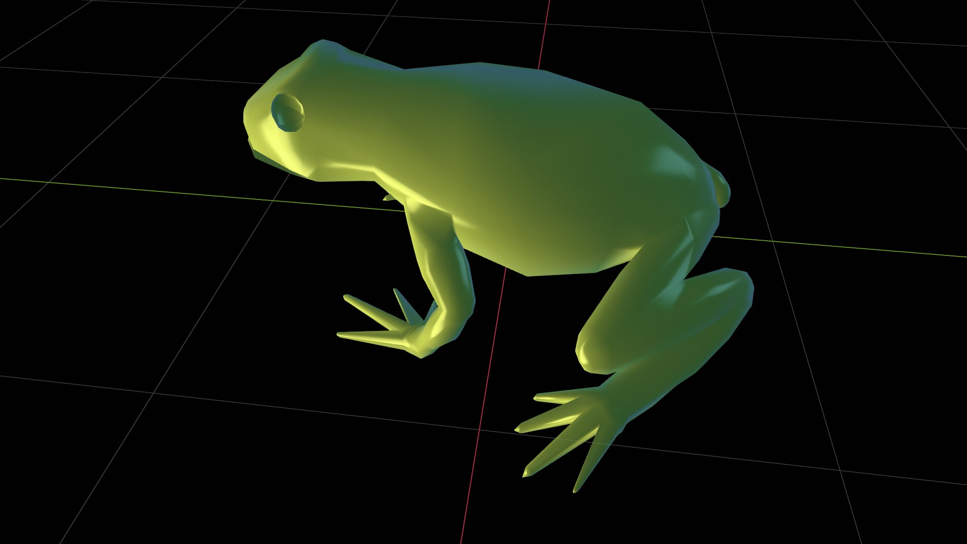 3D Frog Low Poly Base Mesh - TurboSquid 1823802