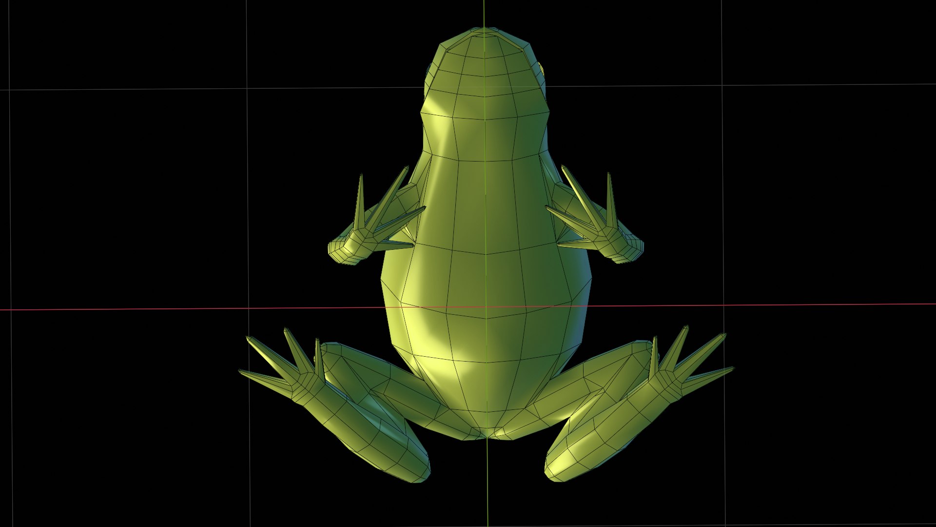 3D Frog Low Poly Base Mesh - TurboSquid 1823802