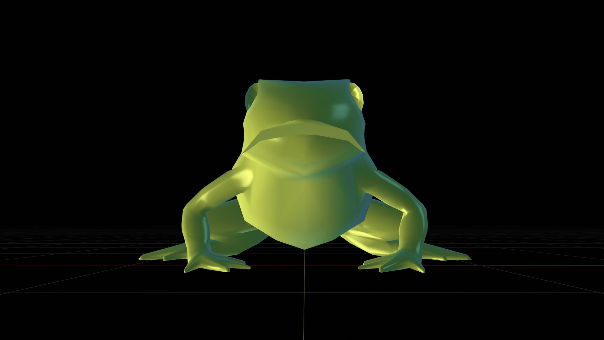 3D Frog Low Poly Base Mesh - TurboSquid 1823802