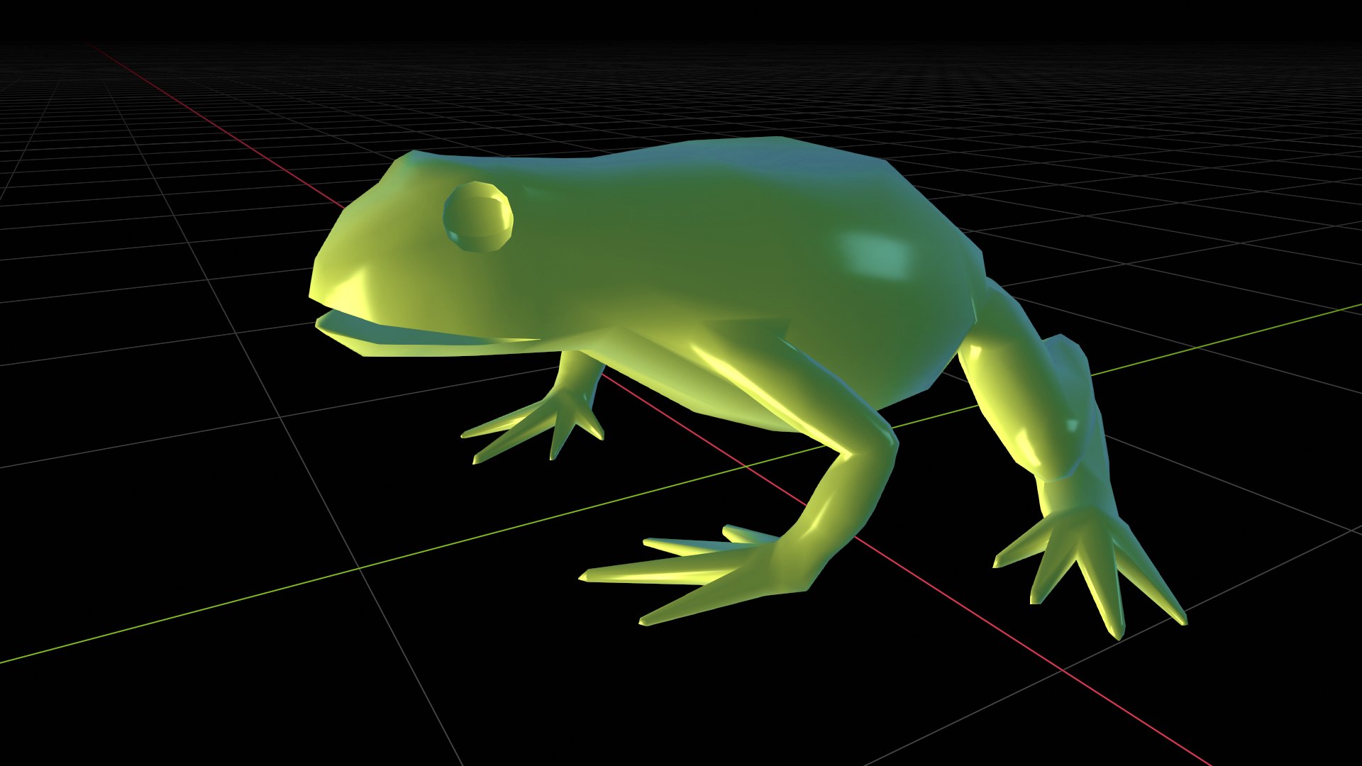 3D Frog Low Poly Base Mesh - TurboSquid 1823802