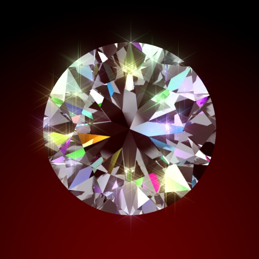Cut Diamond 3d Model