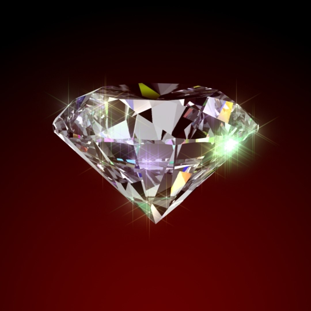 Cut Diamond 3d Model