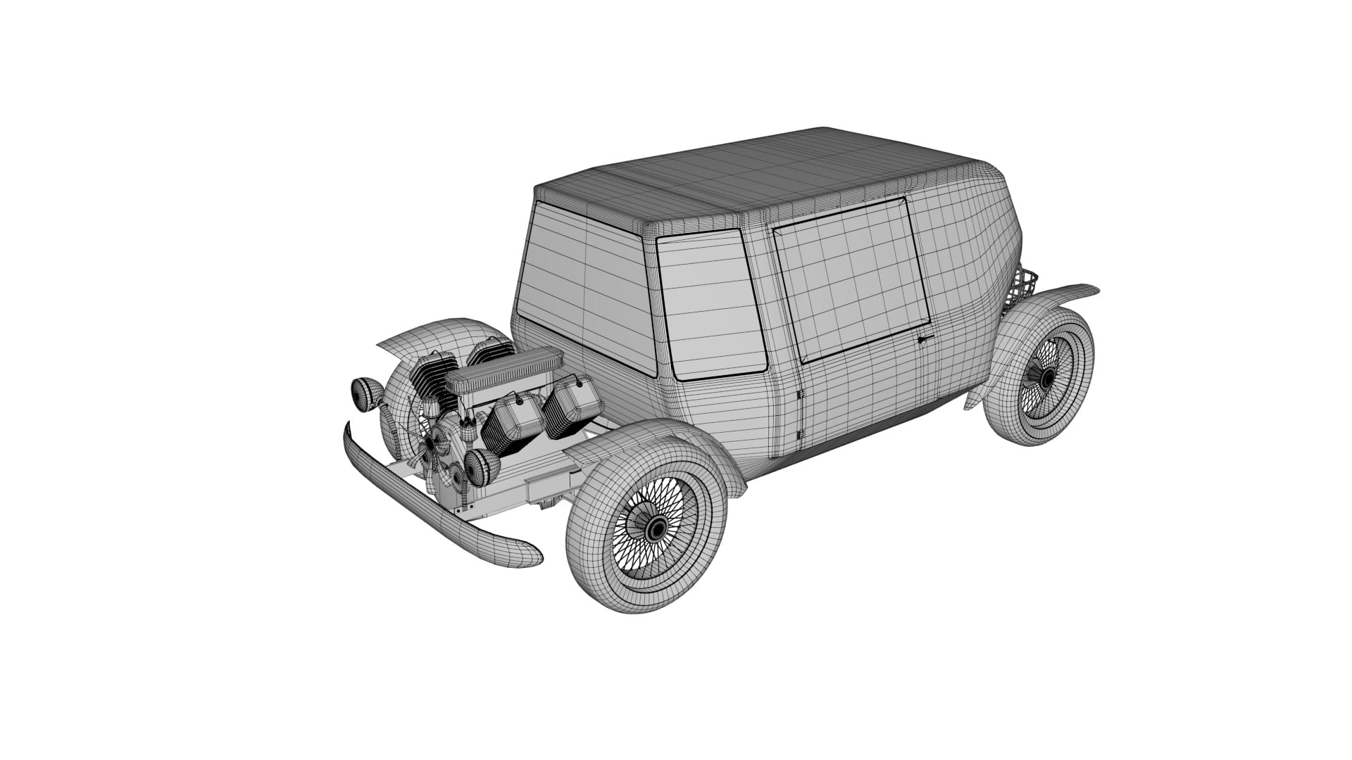 3D Fantasy Car - TurboSquid 1832981