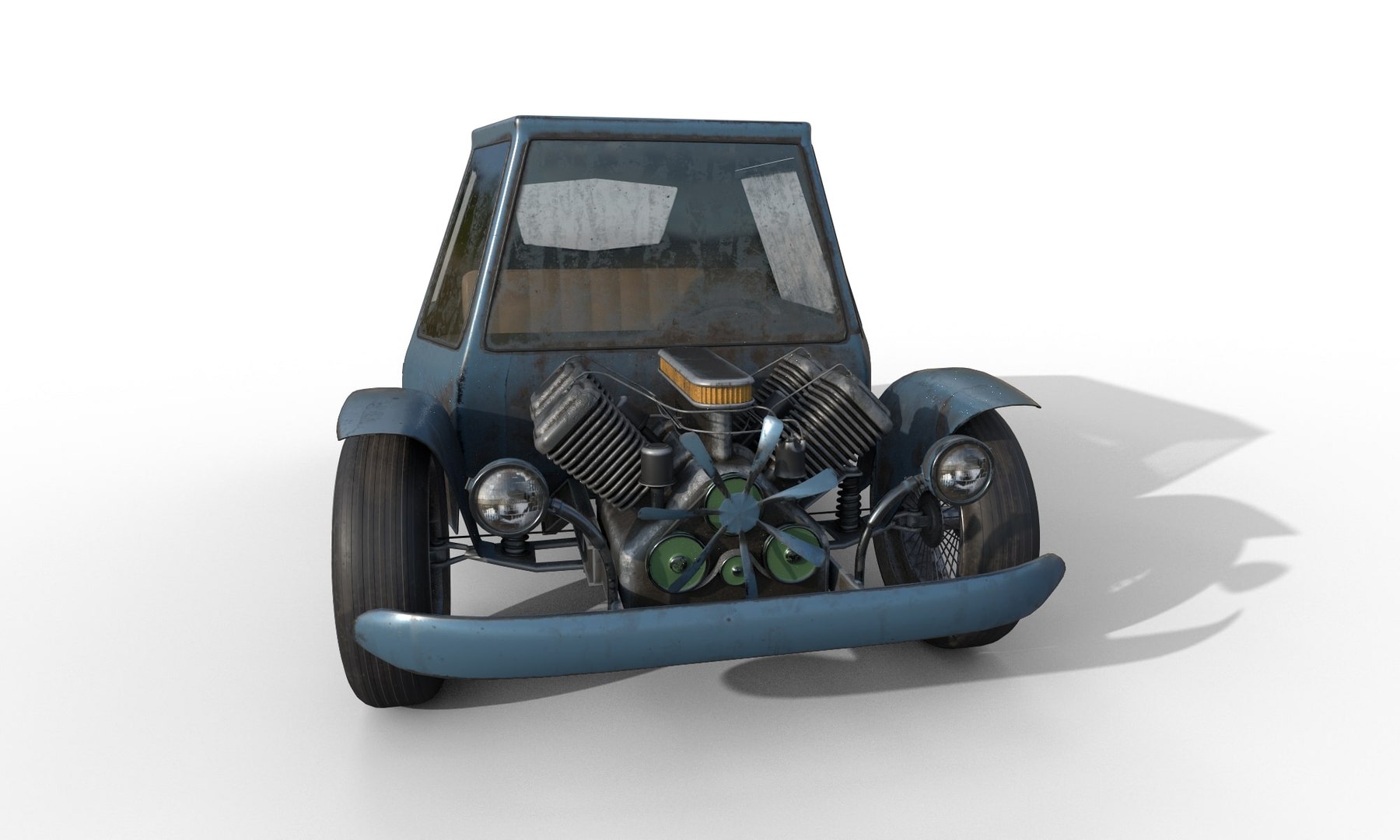 3D Fantasy Car - TurboSquid 1832981