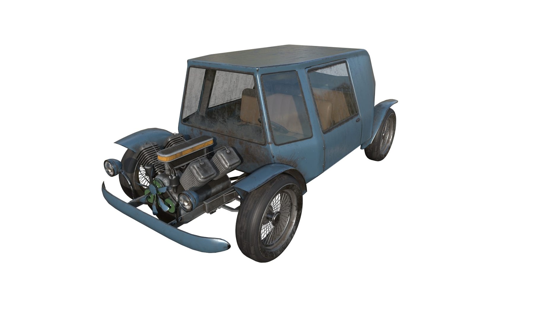 3D Fantasy Car - TurboSquid 1832981