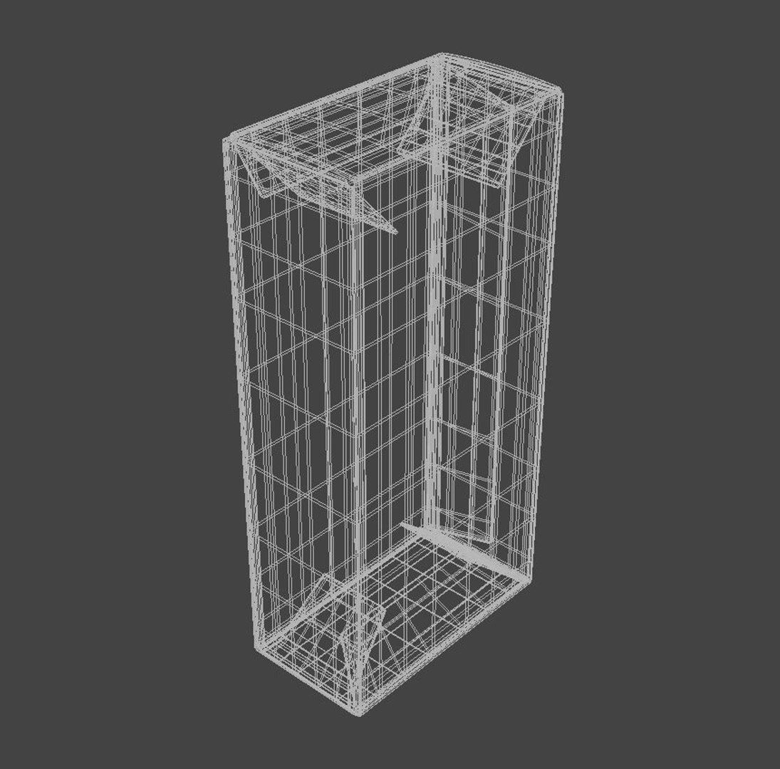 3D Cereal Box Package Container - TurboSquid 1476577