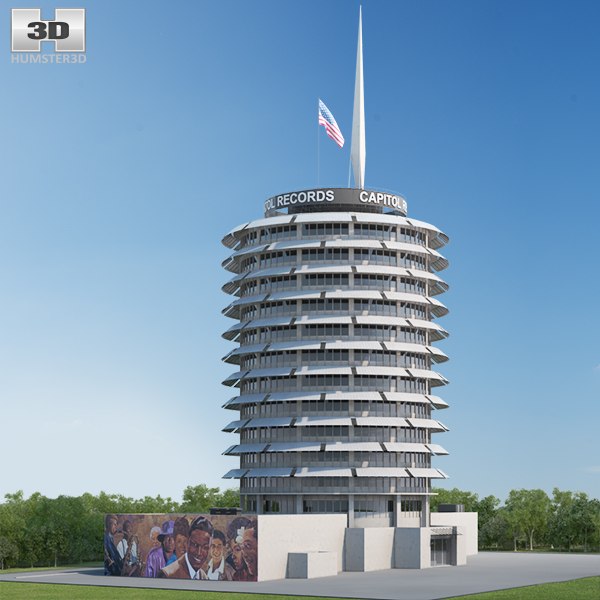 Capitol Records Building 3D Models for Download | TurboSquid