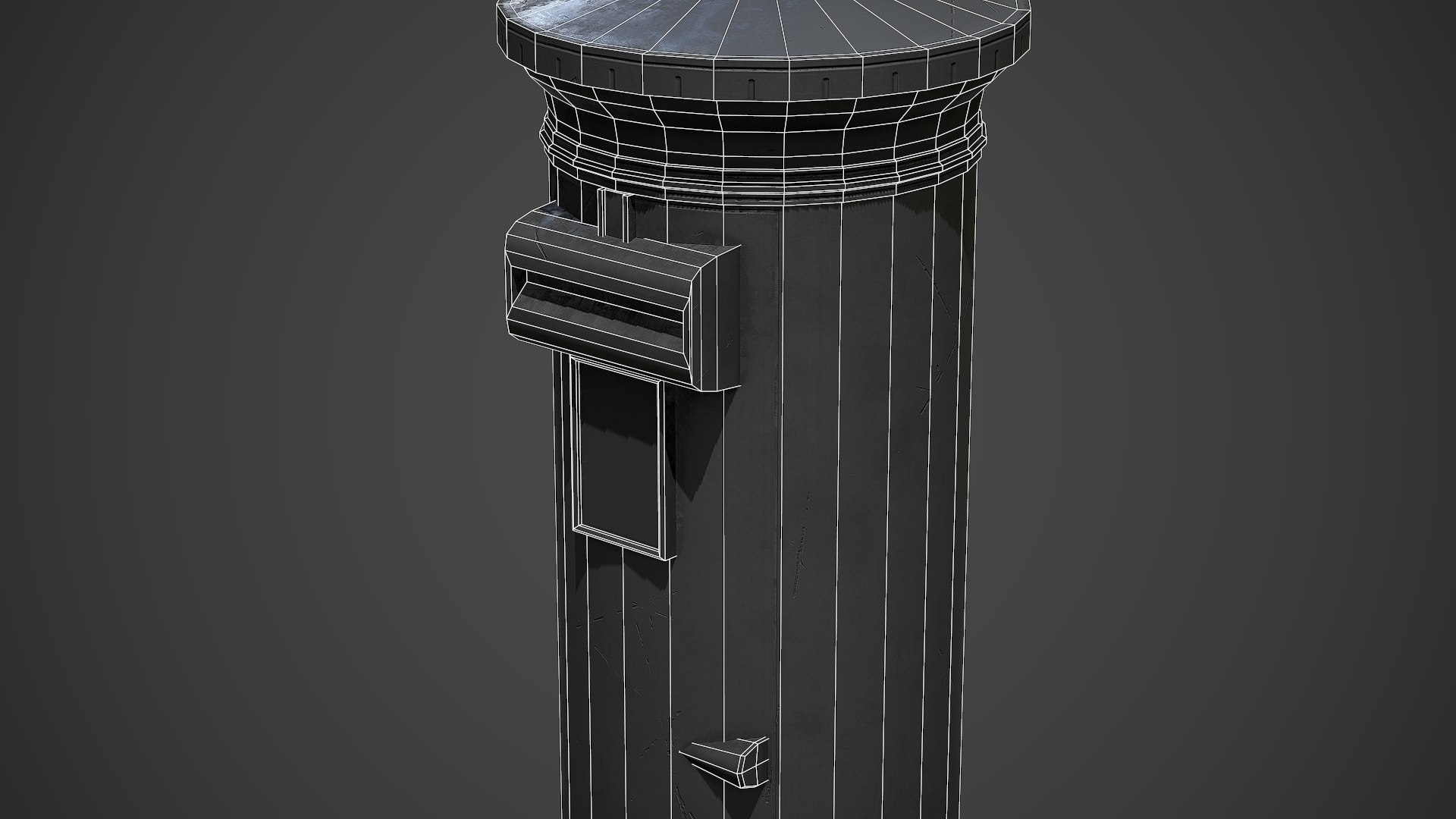 Letterbox PBR Game Ready 3D model - TurboSquid 1763757