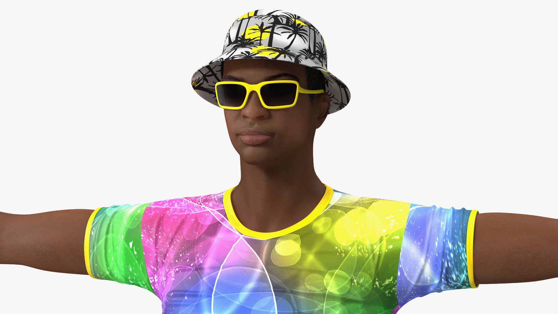 Light Skin Teenager Beach Style Rigged for Cinema 4D model - TurboSquid ...
