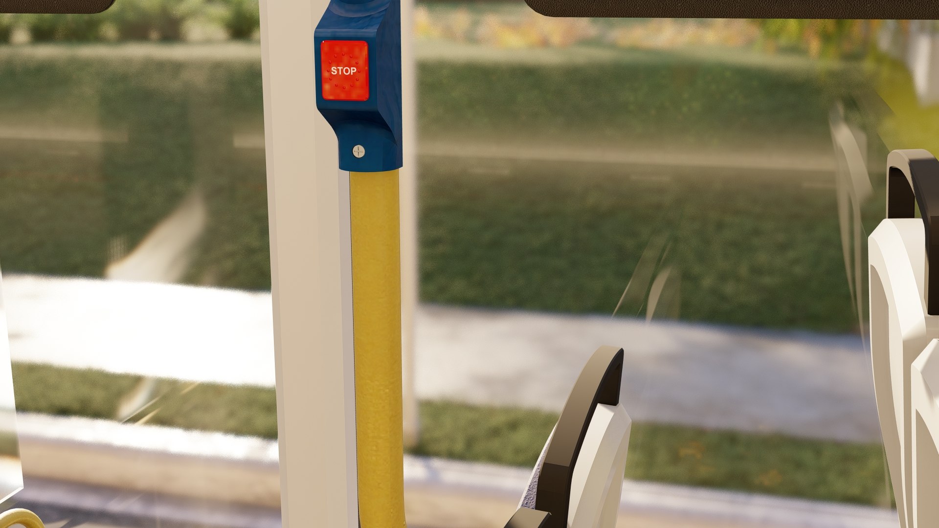 POST AUTO BUS 3D Model - TurboSquid 2271768