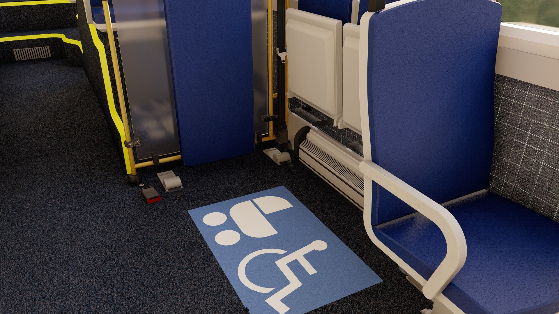 POST AUTO BUS 3D Model - TurboSquid 2271768