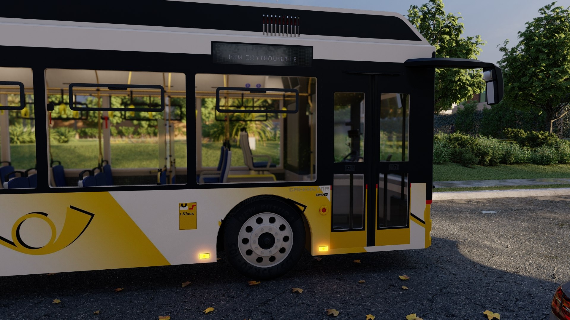 POST AUTO BUS 3D Model - TurboSquid 2271768