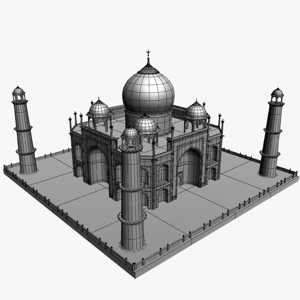 seven wonders taj mahal 3d 3ds