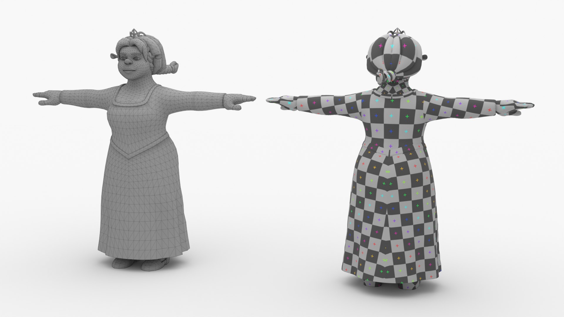 Princess Fiona 3D Model - TurboSquid 2362315
