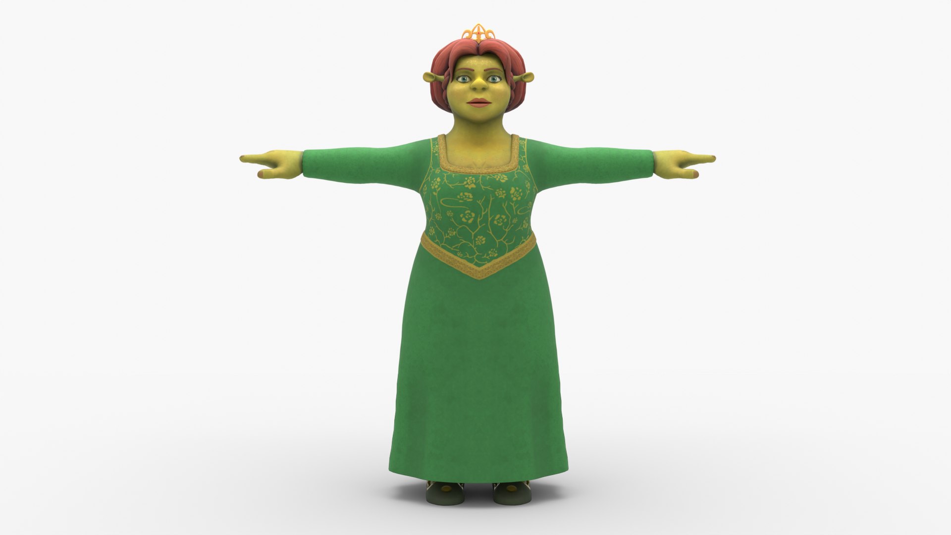 Princess Fiona 3D Model - TurboSquid 2362315