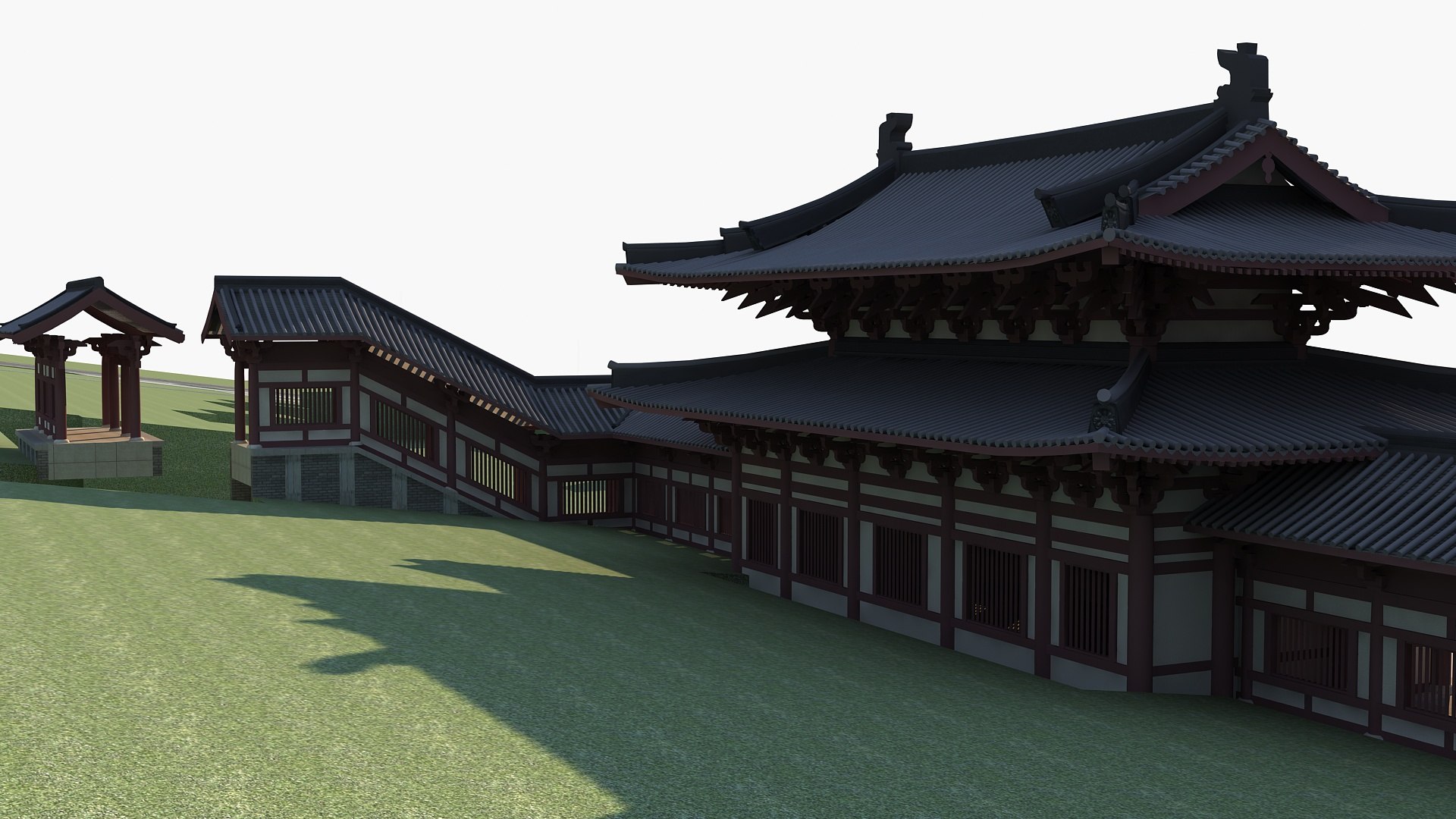 3D Model Chinese Ancient Architecture 12 - TurboSquid 2220864