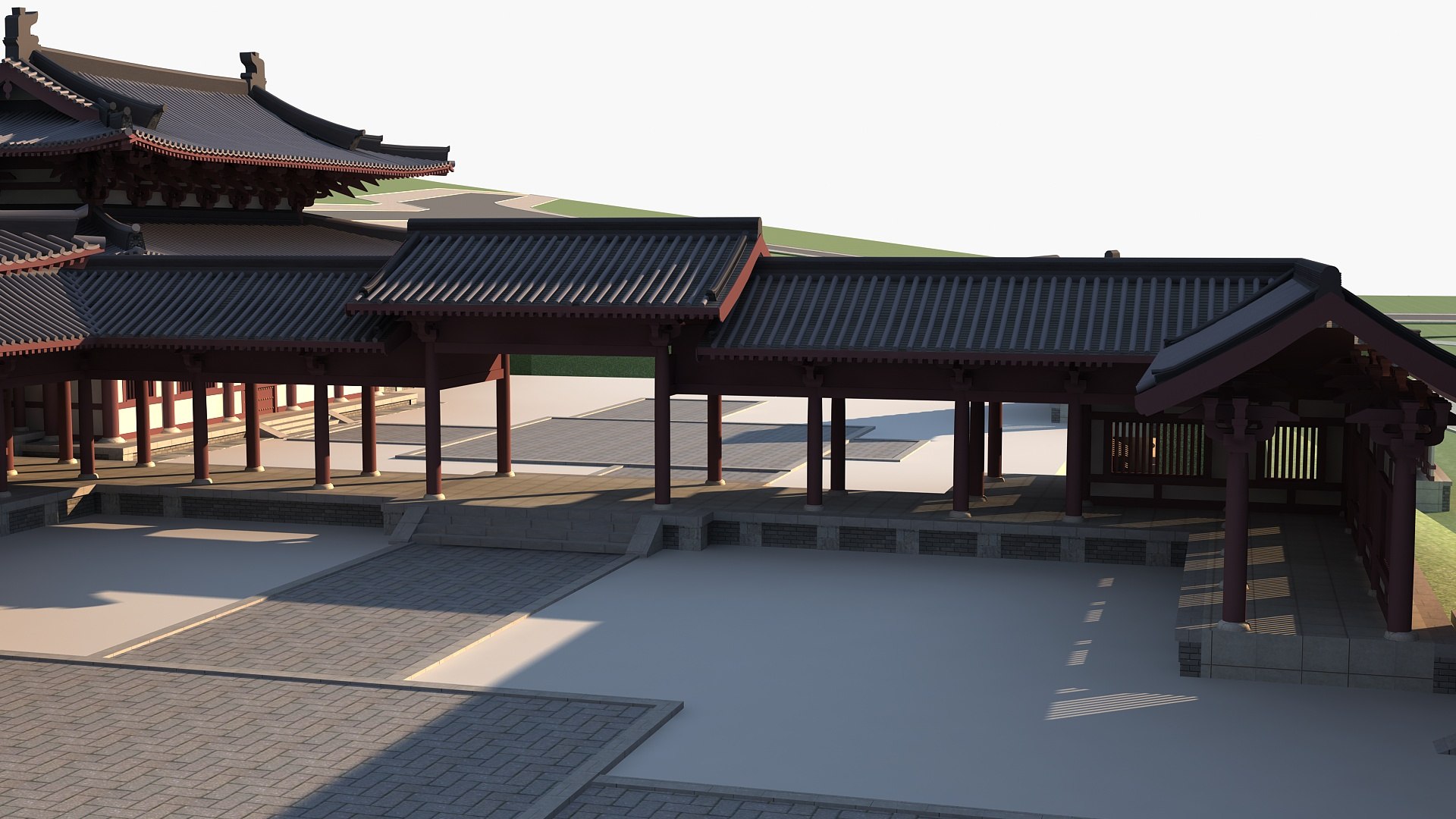 3D Model Chinese Ancient Architecture 12 - TurboSquid 2220864