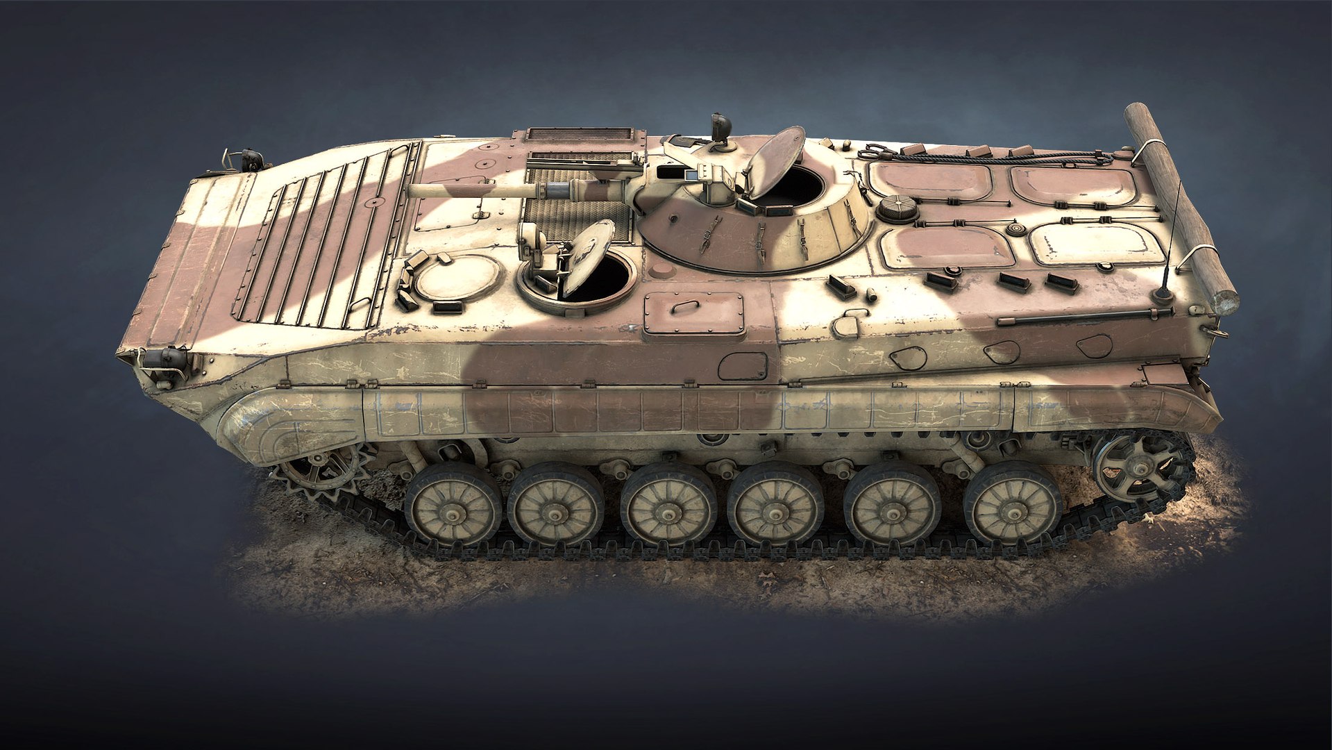 3D BMP-1 And BMP-1P Model - TurboSquid 2059371