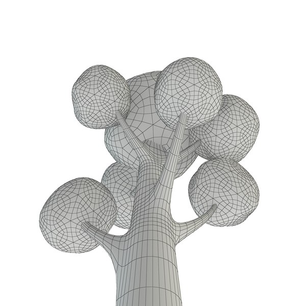 cartoon trees forest pack 3d max