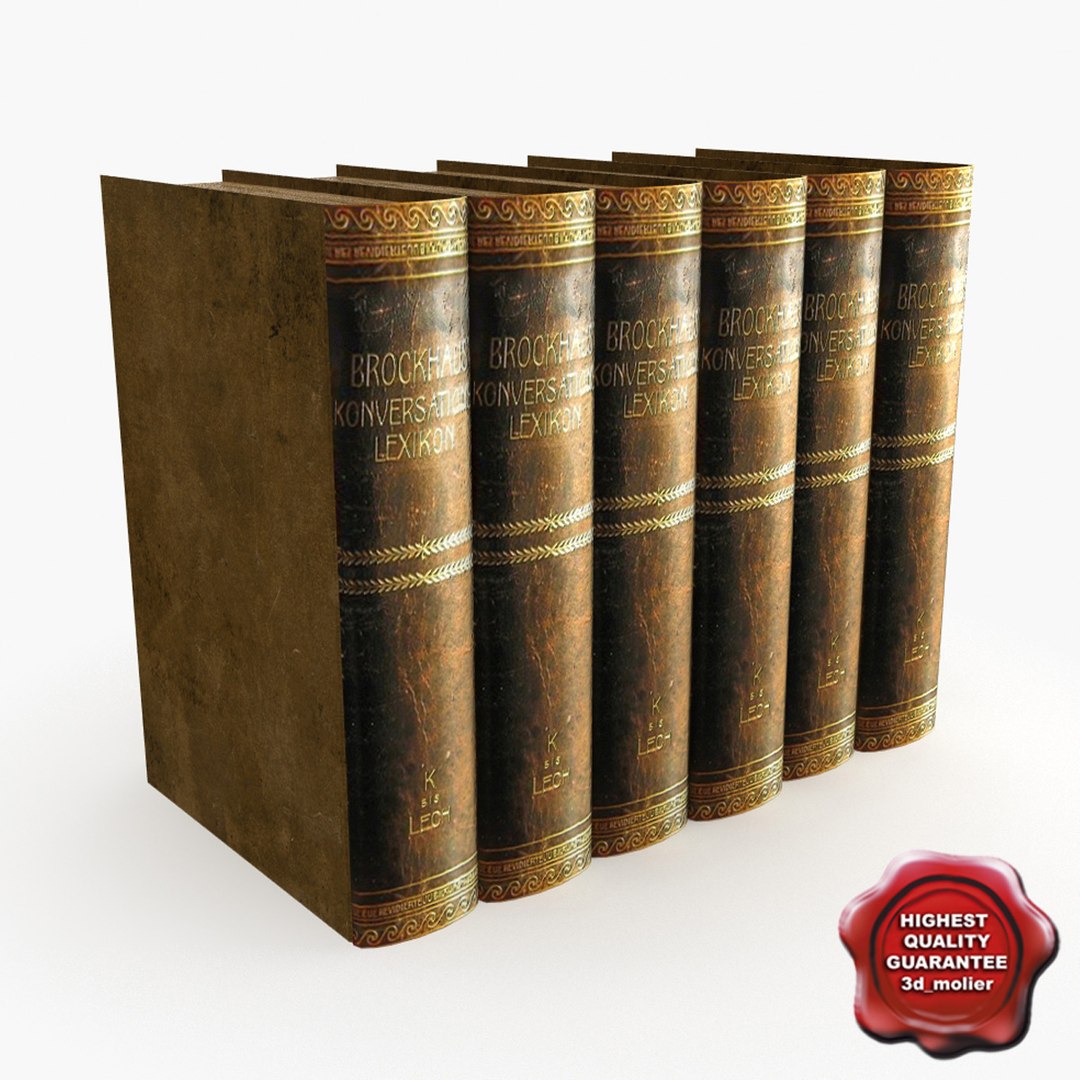 books v7 3d model