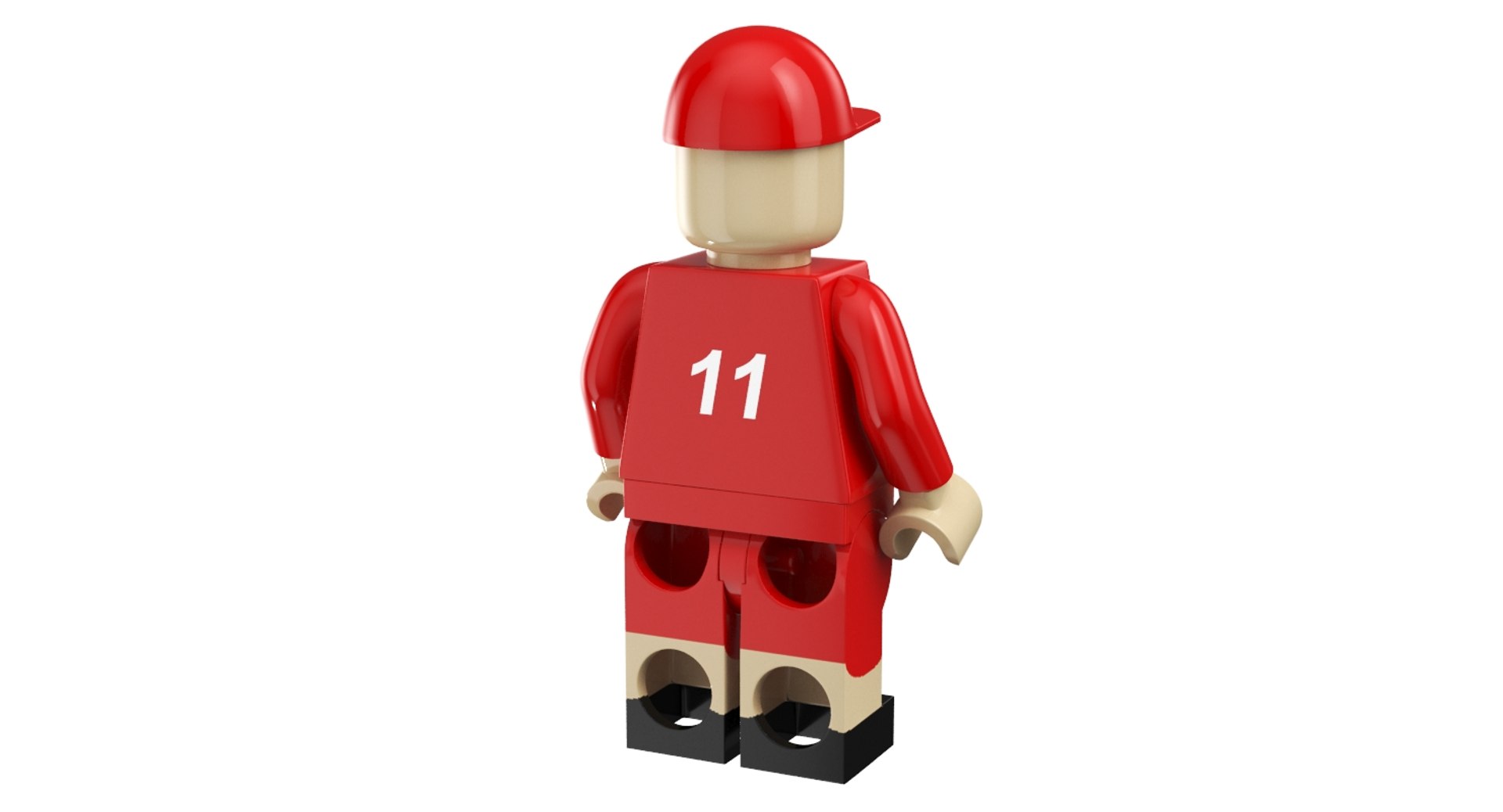 Liverpool lego man 3D model - TurboSquid 1363131