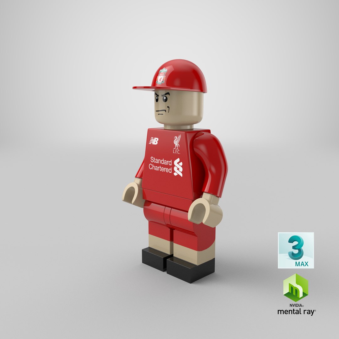 Liverpool lego man 3D model - TurboSquid 1363131