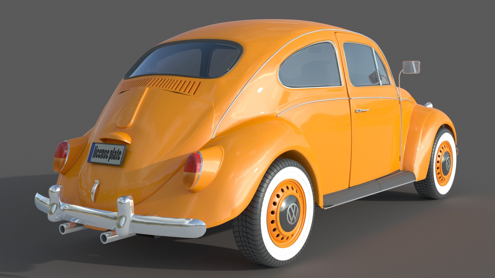 3D Volkswagen Beetle 1974 - TurboSquid 1896358