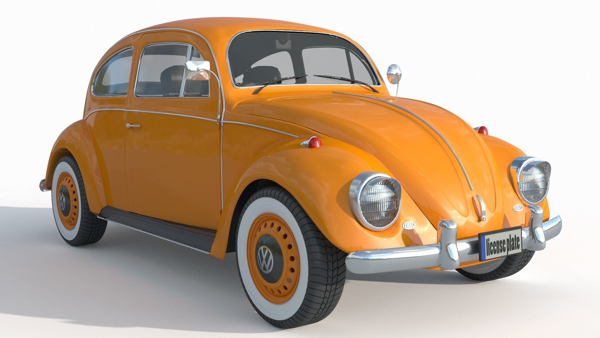 3D Volkswagen Beetle 1974 - TurboSquid 1896358