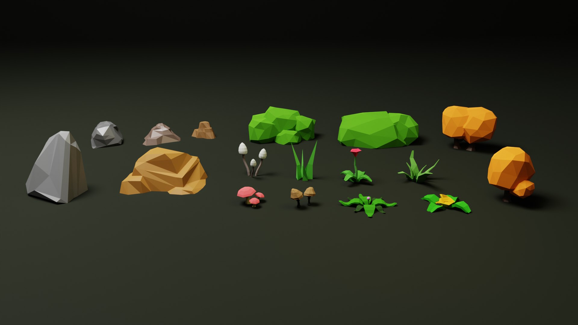 Low Poly - Environment Fundamentals 3D Model - TurboSquid 1880689
