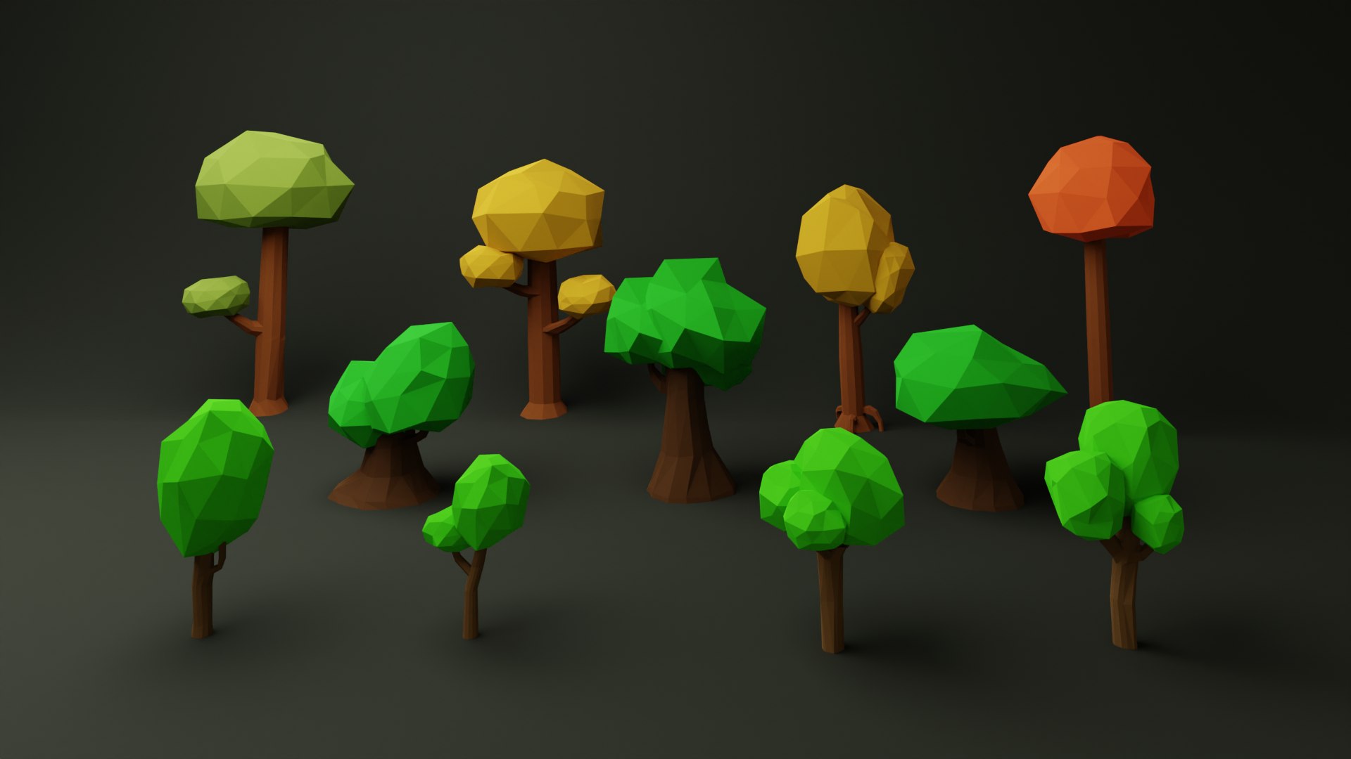 Low Poly - Environment Fundamentals 3D Model - TurboSquid 1880689