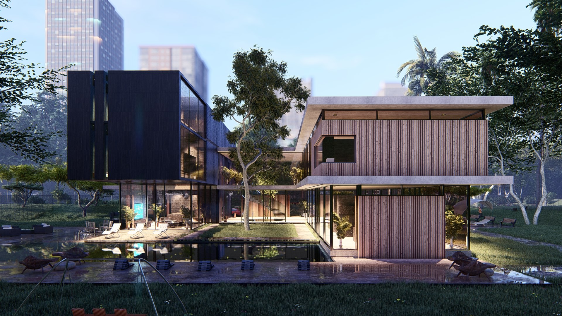 Full Furnished Project House In City Ultra Modern Villa With Interior ...