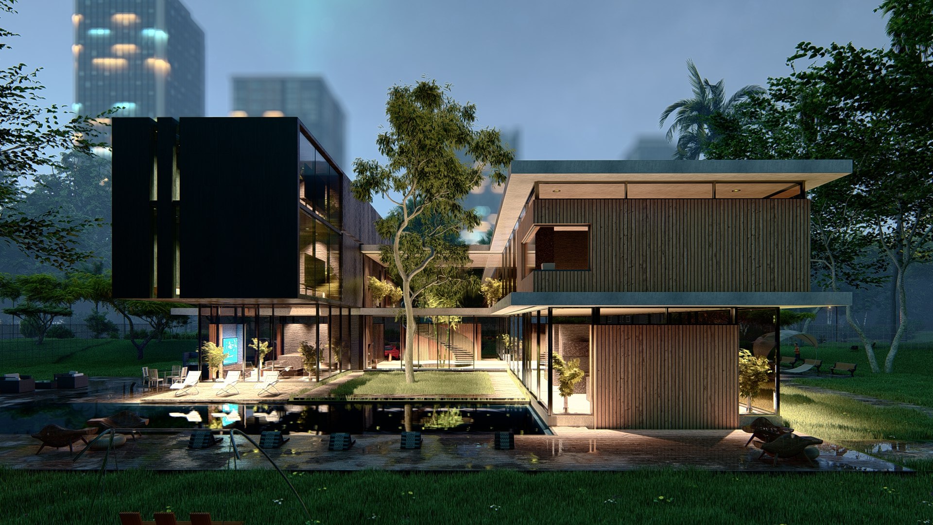 Full Furnished Project House In City Ultra Modern Villa With Interior ...