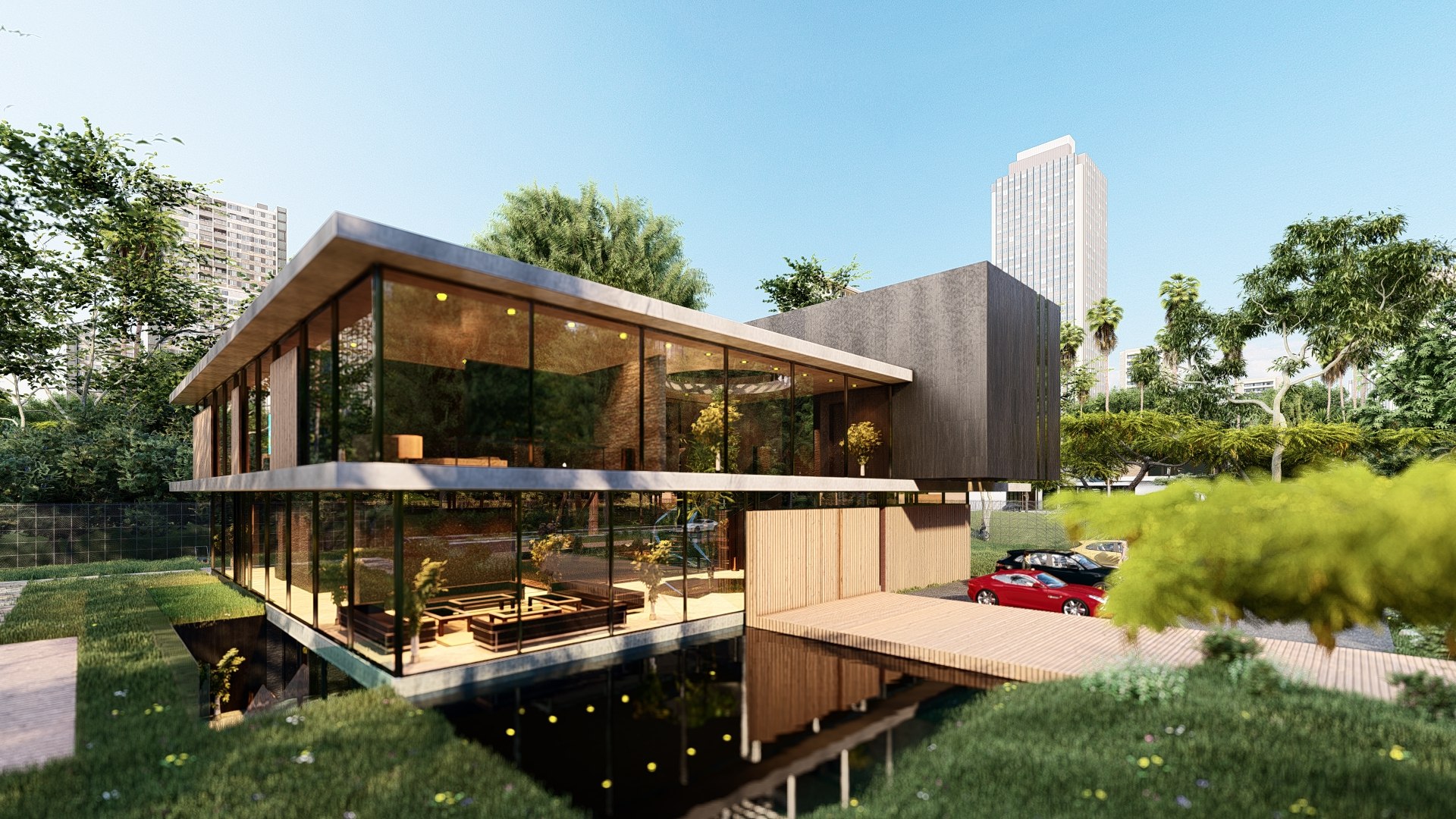 Full Furnished Project House In City Ultra Modern Villa With Interior ...