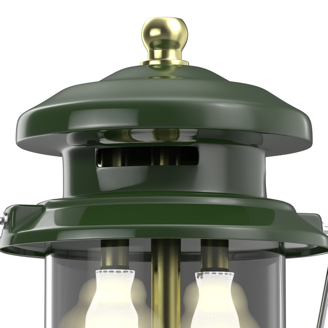 3d model camping lantern