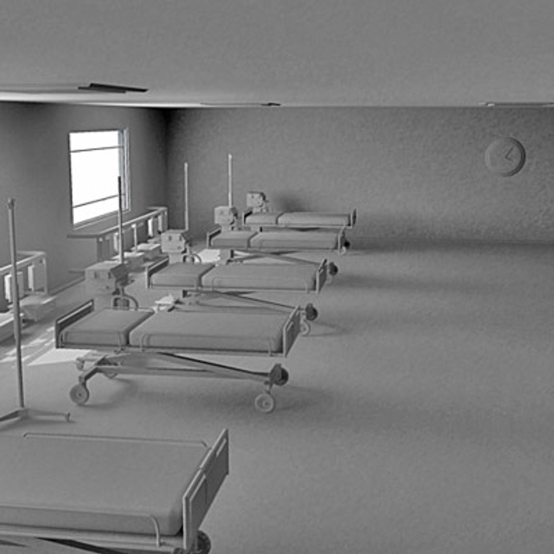 Hospital Room 3d 3ds