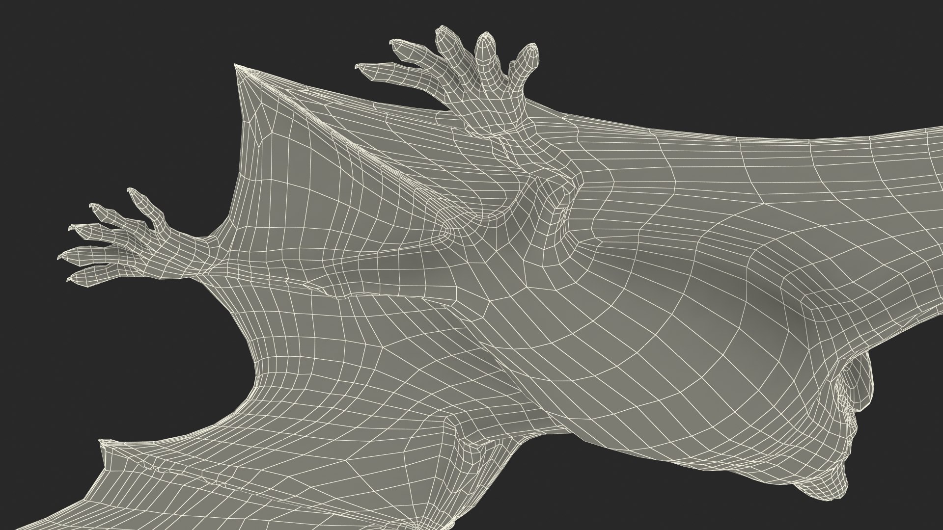 Black Bat Rigged 3D Model - TurboSquid 1858008