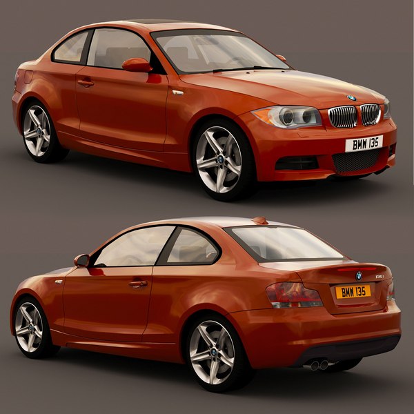 3D bmw 135i model - TurboSquid 1938941