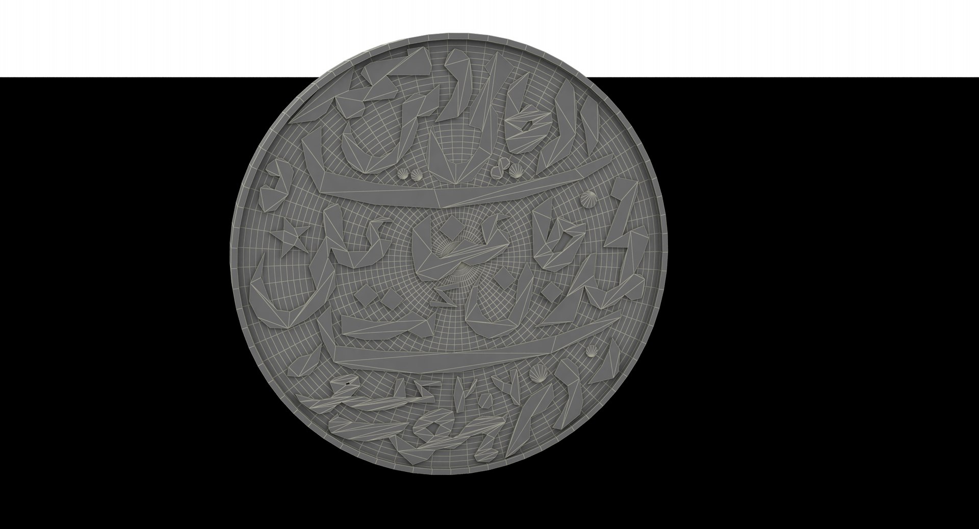 3D Dinar Gold Coin Model - TurboSquid 1164469