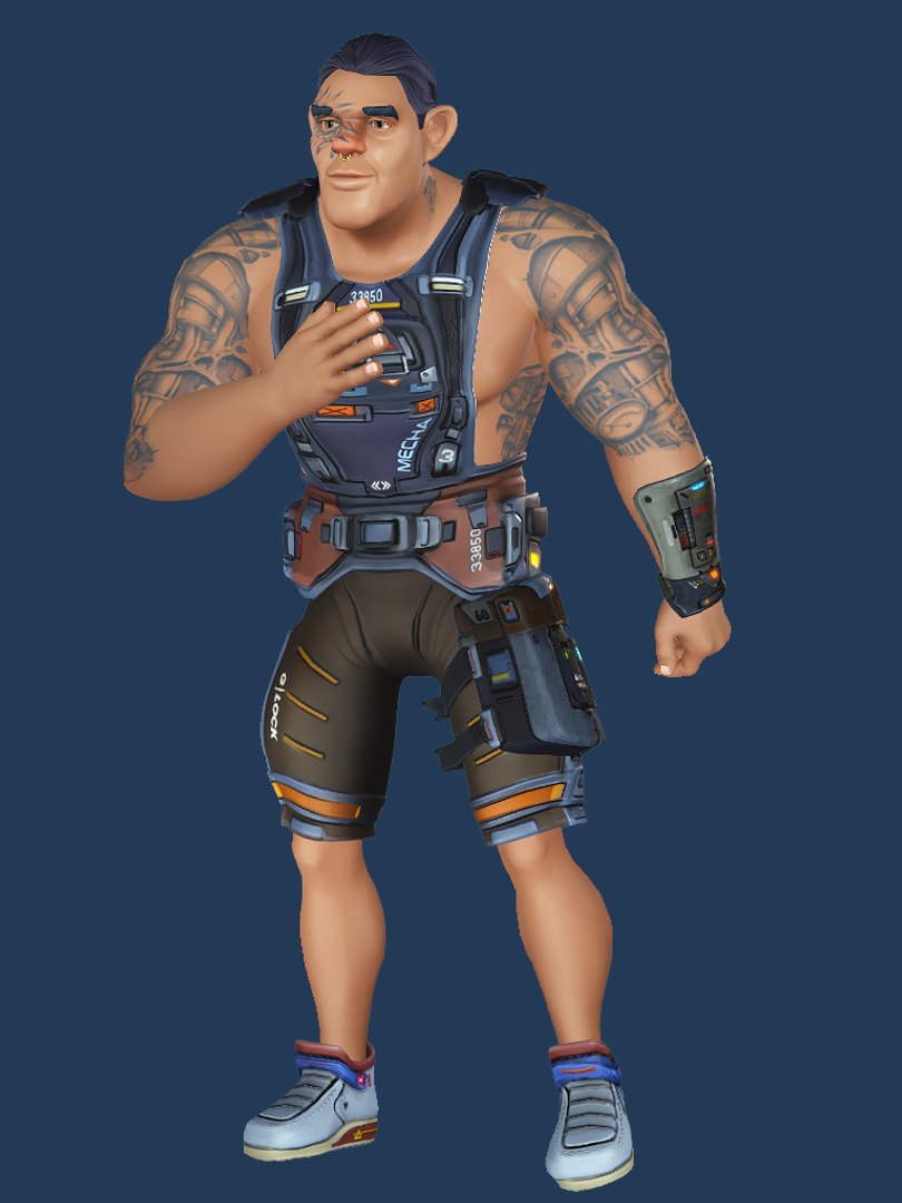 3D Cartoon Rigged Fighter Boy-Vibbert Character 3D Model - TurboSquid ...