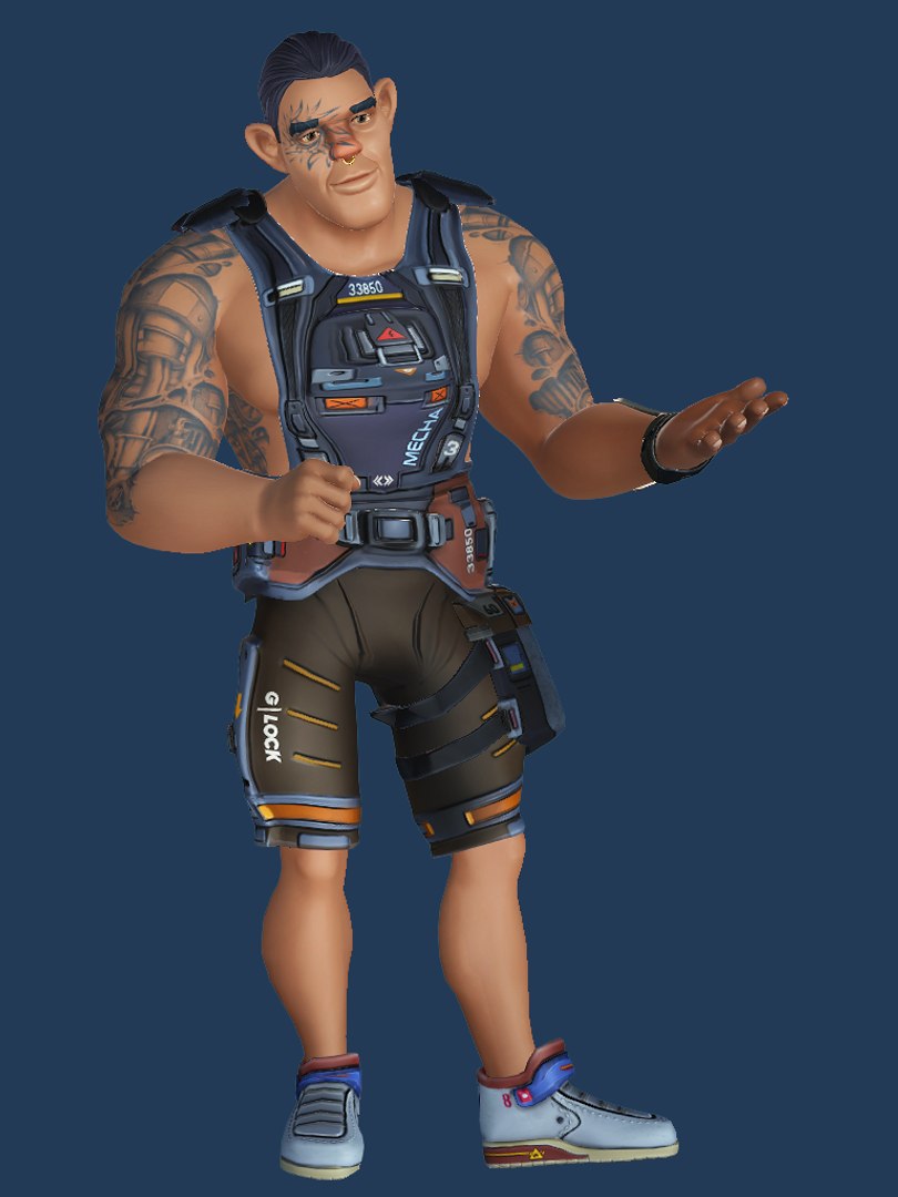 3D Cartoon Rigged Fighter Boy-Vibbert Character 3D Model - TurboSquid ...
