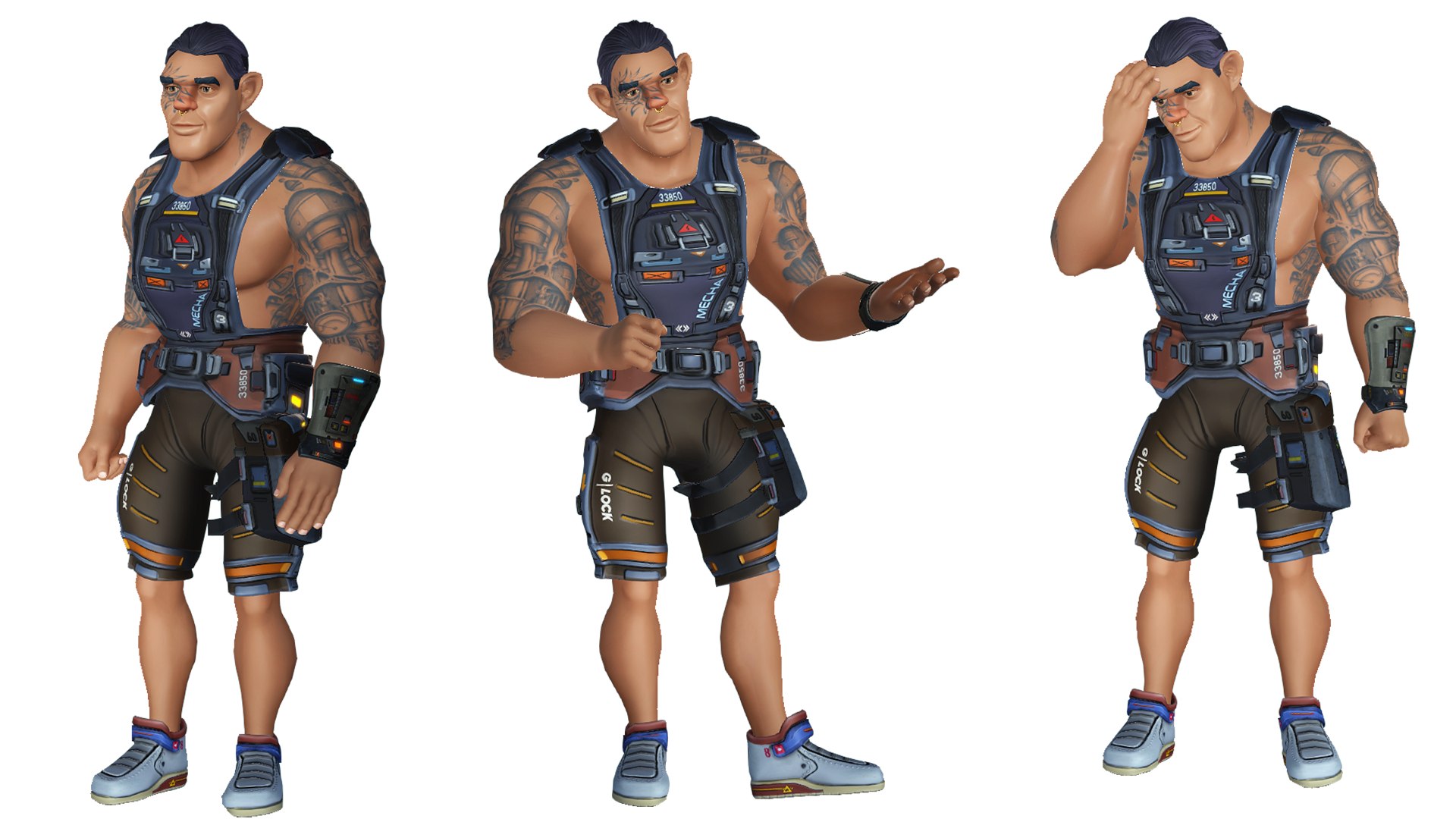 3D Cartoon Rigged Fighter Boy-Vibbert Character 3D Model - TurboSquid ...