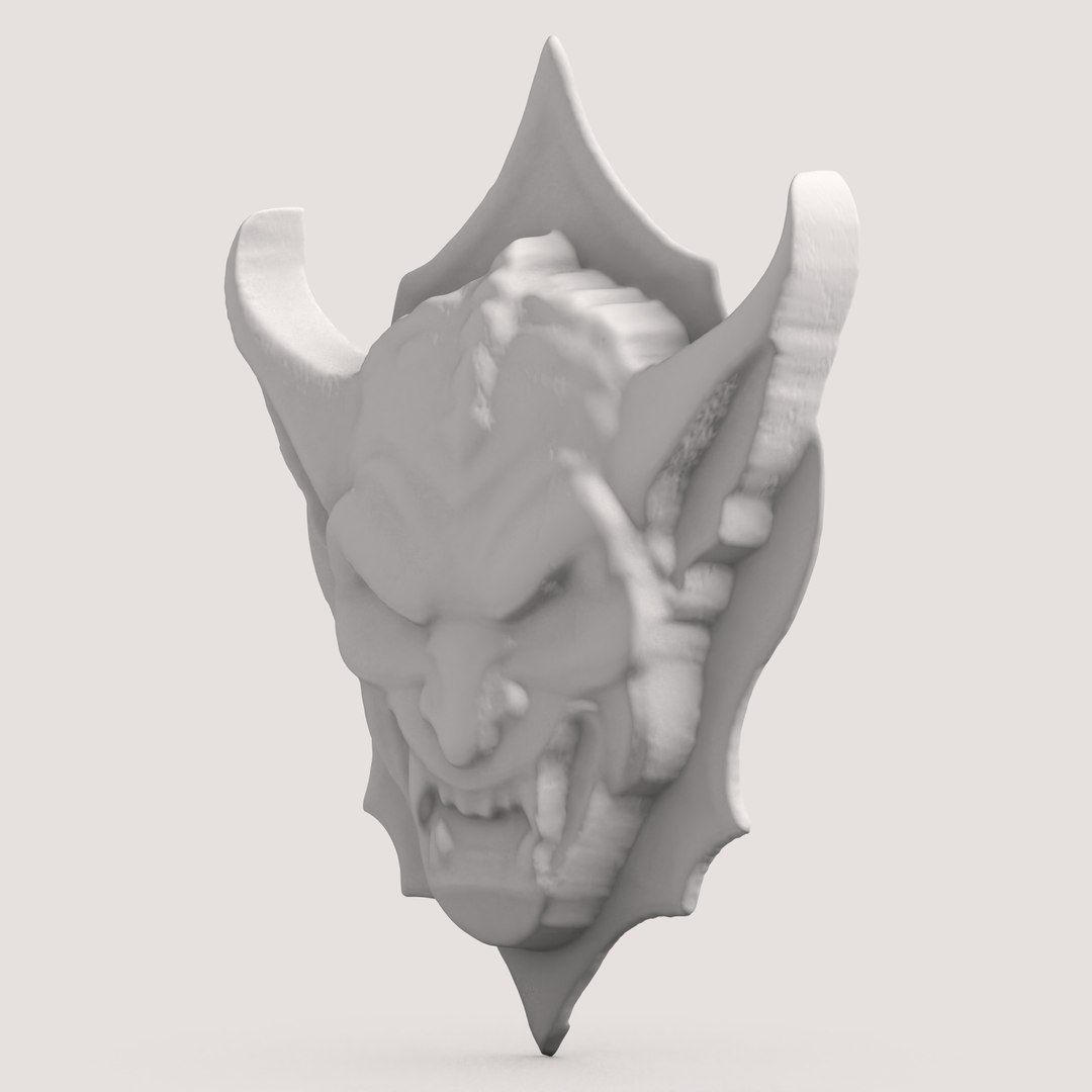 3D Gargoyle Head 2 - TurboSquid 2382066