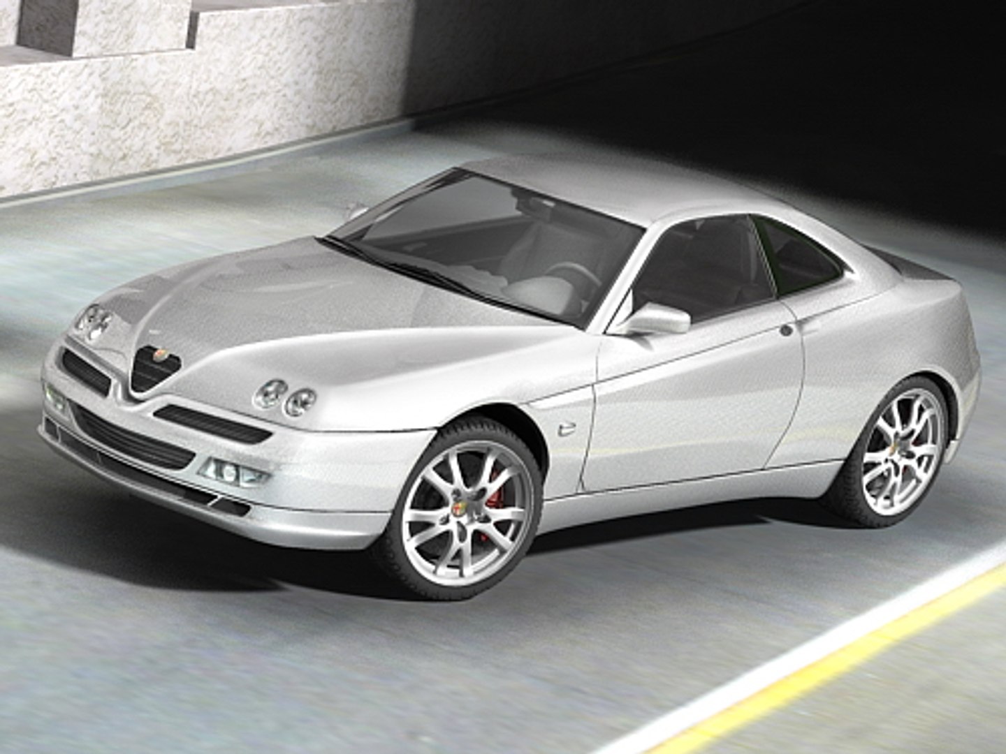 Alfa Romeo Gtv 3d Model